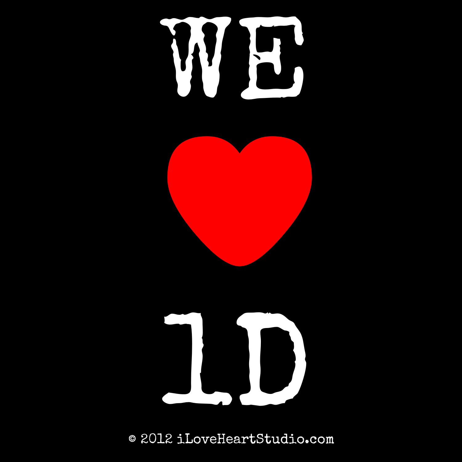 1d Heart Logo